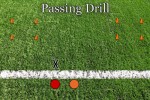 Leading the Receiver - Youth Flag Football Passing Drill